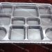 Silver 11 Compartment Plate (50 Plates) - Thalimart.com - Virgin ...